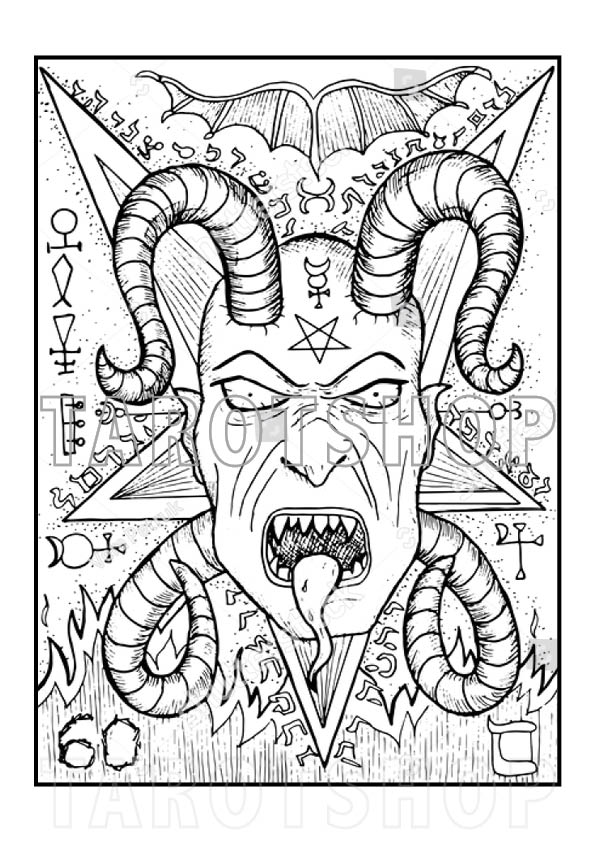 Tarotshop - Engraved The Devil